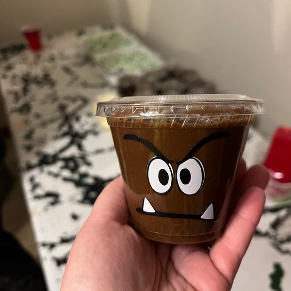 Vinyl Decal: Set of 4 Goomba Vinyl Decals (2.25" Wide) - Etsy