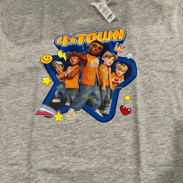 Turning Red 4 TOWN 2002 Tour Shirt, 4town Shirt, 4townies Shirt ...