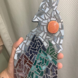 Chickadee DIY Stained Glass Mosaic Kit - Etsy