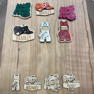 Stadium Series Sports Bag Tags & Key Chains 15 Designs SVG File ...