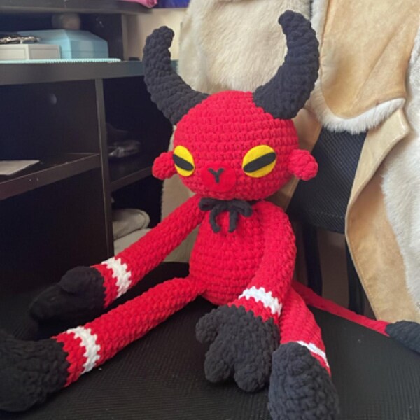 Big Demon - Crochet Pattern. Devil, Lucifer - Etsy
