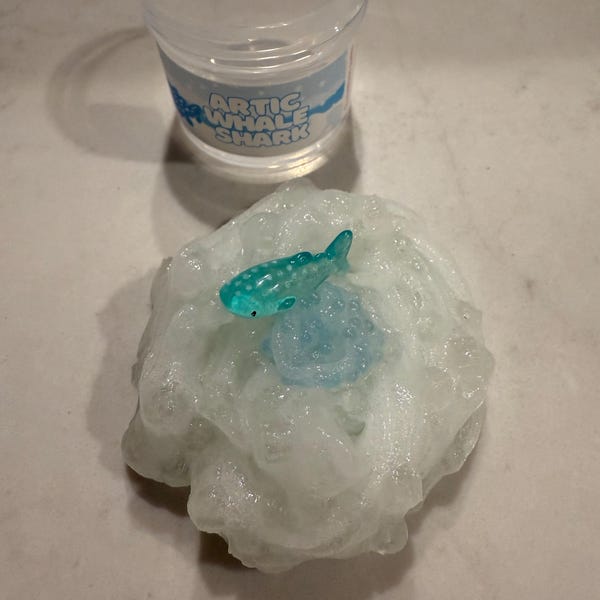 Alien Axolotl Slime, Snow Fizz Slime, Axolotl Slime, Crunchy Slime ...