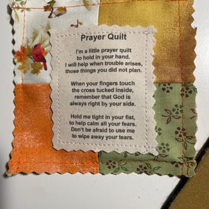 Mini Quilt Prayer Poem - Etsy