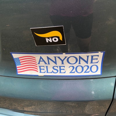 The Original No Trump Bumper Sticker - Etsy