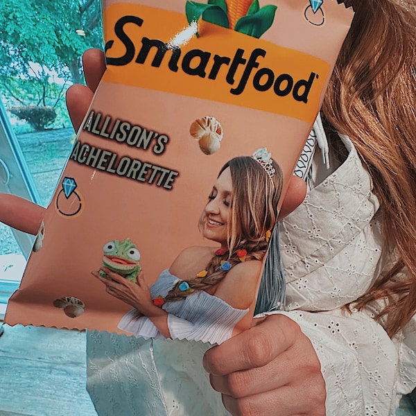 Custom Chip Bags | Any Theme | Bags Come Assembled With Chips Inside - Etsy