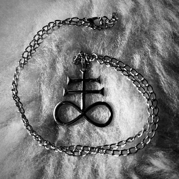 Lilith Double Neckpiece 2 in 1 Limited Edition Occult Lilith Gothic ...