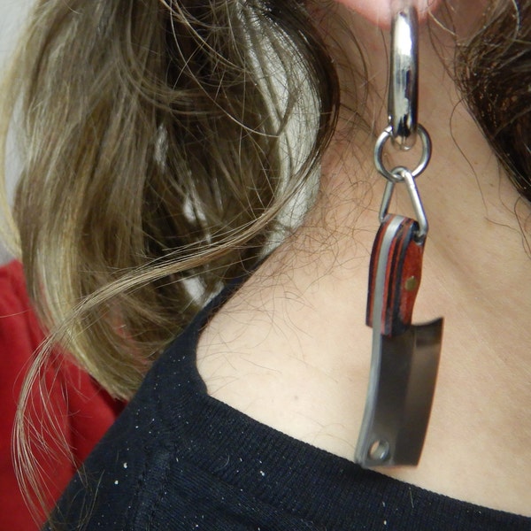 SATANIC WARLOCK, Inverted Cross Necklace, Double Horn Crescent Moon ...