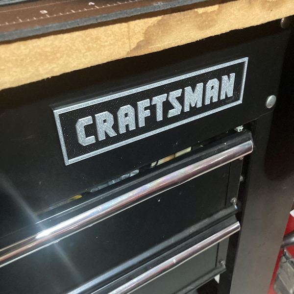 CRAFTSMAN TOOLS Toolbox Emblem Badge Fridge or Toolbox Magnet Badge ...
