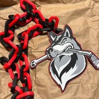 BIG CHAIN Sports Logo Necklace, Turn Over Chain, Player of the Game ...
