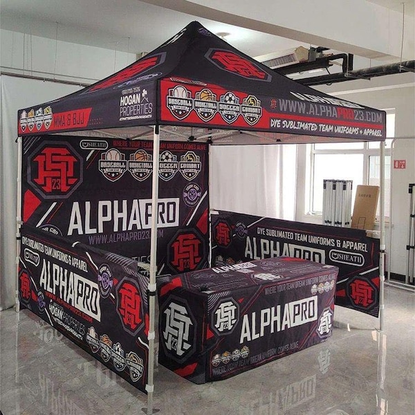 Custom 10x10 Canopy Tent- Heavy Duty Pop up Tent for Events, Outdoor Use, Trade Shows, Business ...