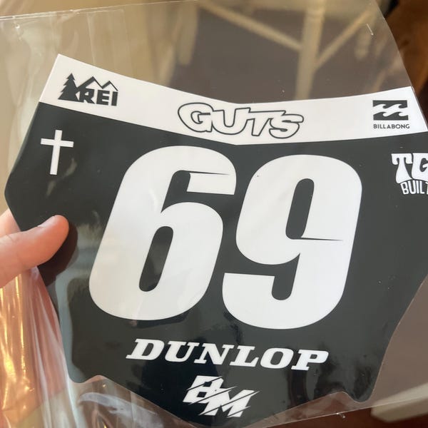 Custom Motocutz Plate Decals - Etsy