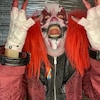 Evil Clown Foam Latex Prosthetic UNPAINTED - Etsy