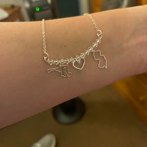 Colorado Necklace Colorado State Necklace Home State | Etsy