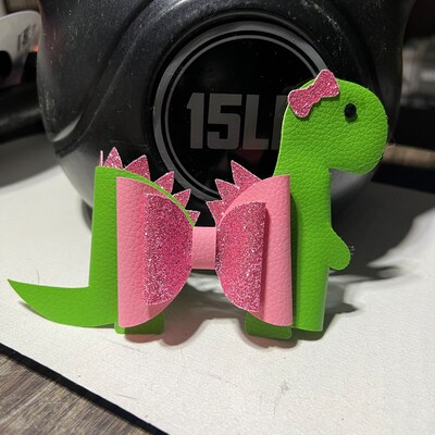 Bronto Dinosaur Bow SVG, Dino Bow SVG, Dino Party Fun Bow, Svg Files ...