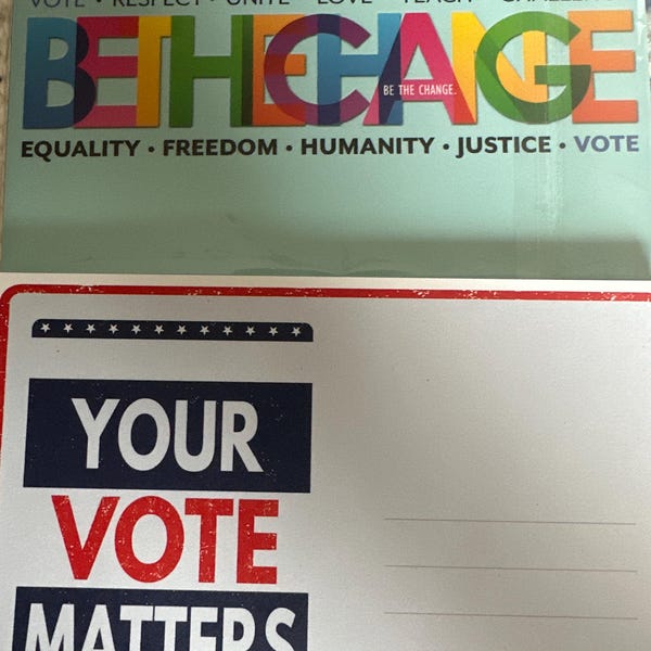 Vote Patterns - Etsy