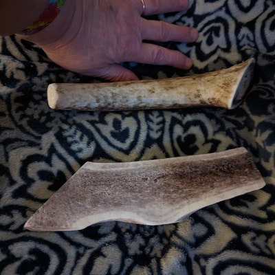 NEW Natural Shed Real Deer Antler Knobs / Pulls Cabinet Dresser Hardware 1 EA oregon Antler ...