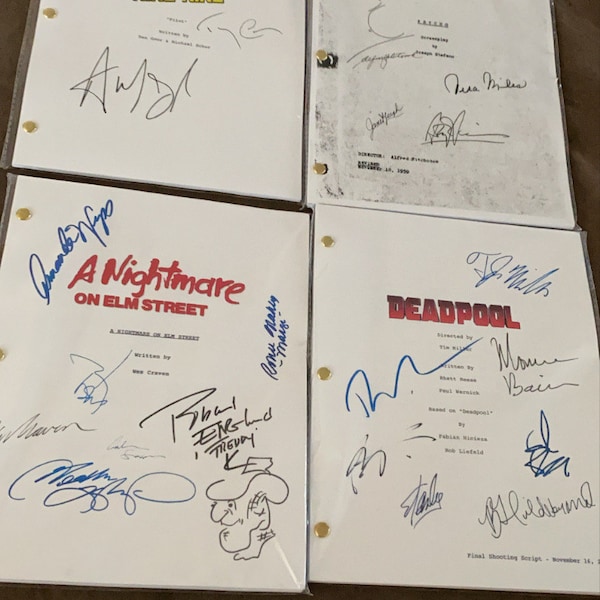 Deadpool Movie Script - Etsy