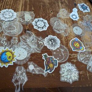 Red Rose Pink Flowers Sticker Set Rose Stickers Wild Flower - Etsy