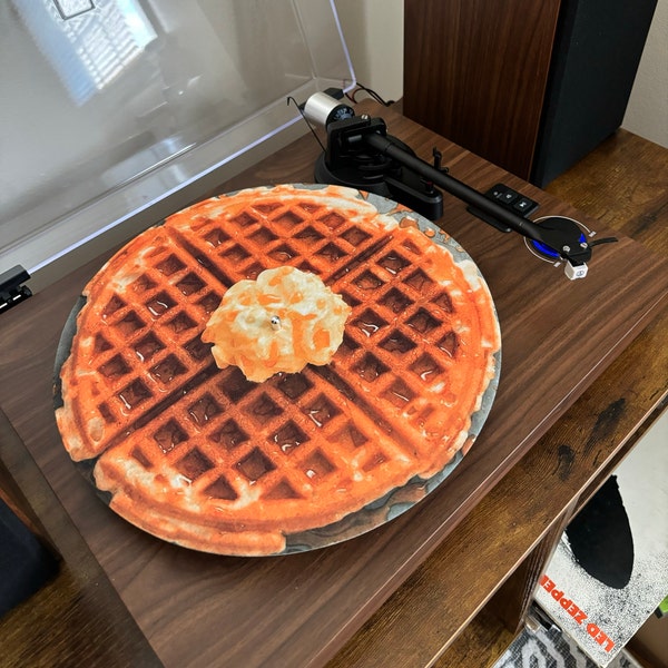 Cute Punk Rock Panda Anime DJ Turntable Slipmat Record Pad Gift ...