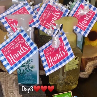 Teacher Appreciation Printable Soap Tag Teacher Thank You Teacher Soap ...