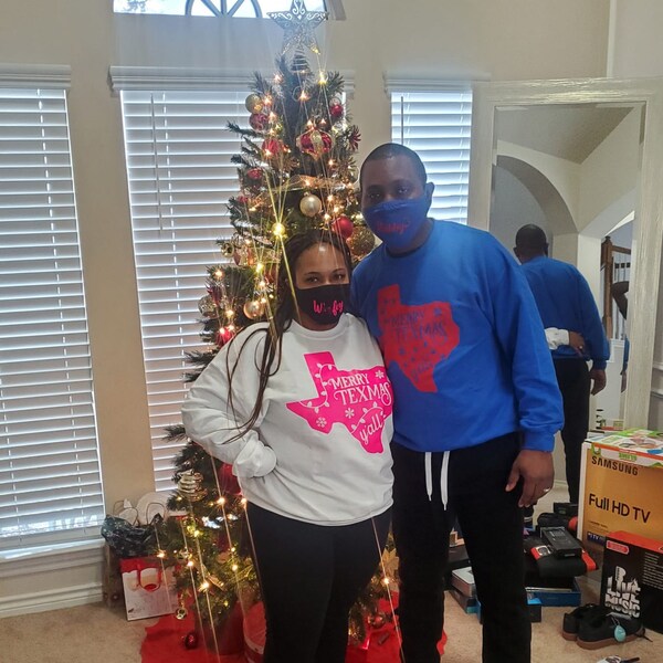 Merry Texmas Y'all Sweatshirt, Texas Christmas Sweater, Cute Christmas ...