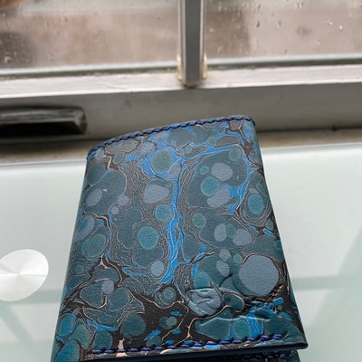 Trout Leather Card Holder,fisherman Gift, Leather Craft Trout ...