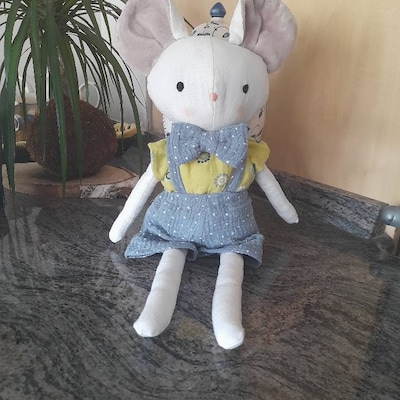 Lamb Sewing Pattern PDF Make a Cloth Lamb Doll / Stuffed Animal Toy and ...