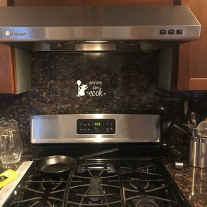 Disney Wall Decal, Disney Home Decor, Ratatouille, Anyone Can Cook ...