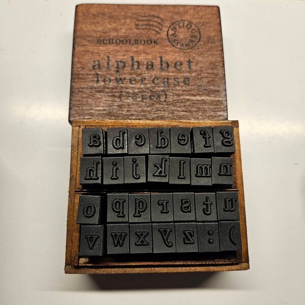 Capital Letter Stamps, Alphabet Rubber Stamps Set, Planner Stamps ...