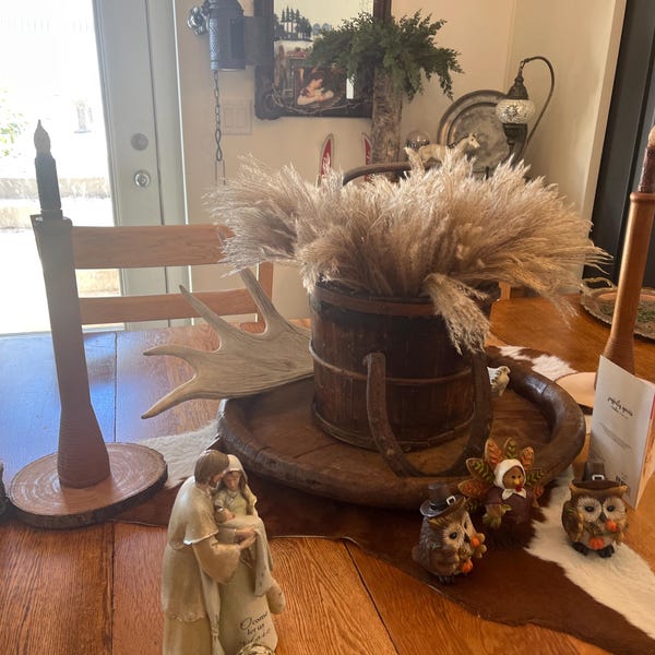 Hanging Floral Sage Tin Tray, Vintage Tin Trays, Repurposed Metal Trays ...