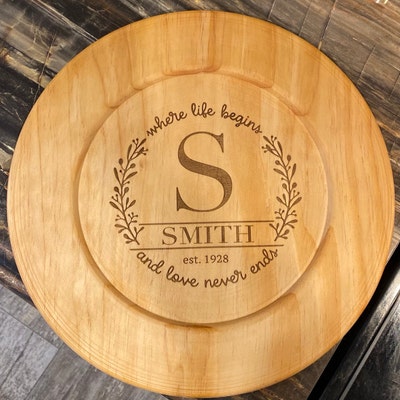 Family Last Name Template With Quotes SVG When Life Begins and Love ...