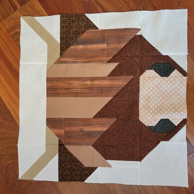 Highland Cow Quilt Block Pattern Animal PDF includes Instructions for 6 ...