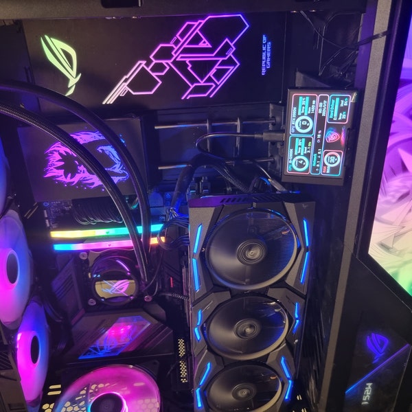 Customized RGB Panels for ROG STRIX Helios Case Decorative Backplates ...