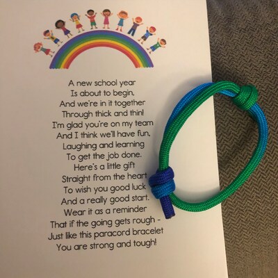 First Day of School Bracelets Please READ ITEM DESCRIPTION Class Gift ...