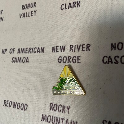 SECONDS SALE National Park Enamel Pins National Park Lapel Pin ...