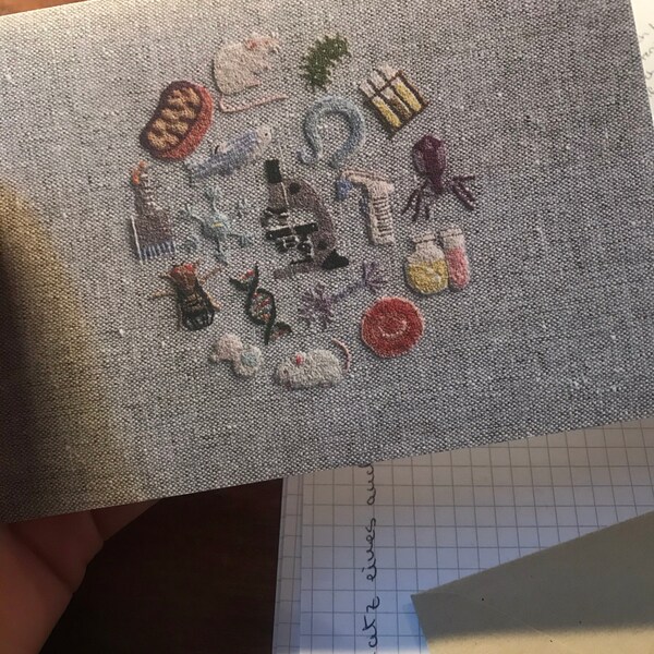Neuron DIY Scientific Hand Embroidery Kit - Beginner Level - Etsy