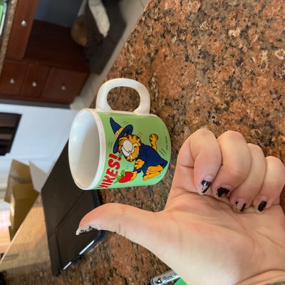 Gorgeous Collectible and Vintage Garfield Keychain With - Etsy