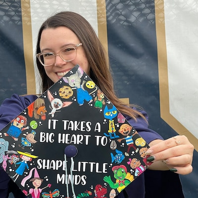 Psychology Brain Graduation Cap Printed Cap Topper - Etsy
