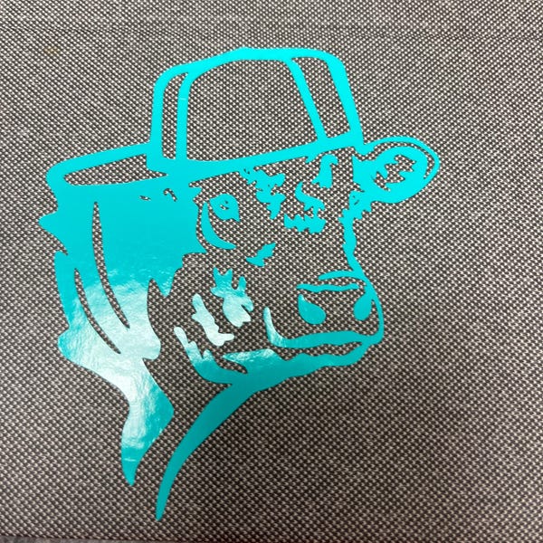 Wile E. Coyote Crap Splat Decal, Wile E. Coyote Decal, Road Runner ...