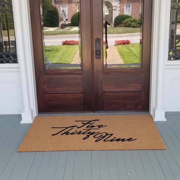 Custom Extra Large Doormat,double Door Doormat,double Doormat,3 X5 Feet ...