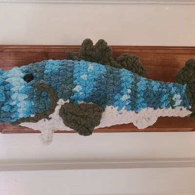 PDF Mini Largemouth Bass No-sew Amigurumi Crochet Pattern - Etsy