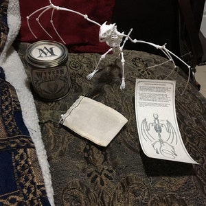 Dead Imp Skeleton 3D Print Taxidermy Sculpture | Etsy