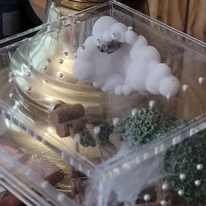3D Printed Corner Cloud Jumping Spider Hide - Etsy