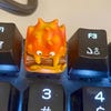 Glowing Fire Artisan Keycap, Fire Demon Anime Keycap, Anime Keycap ...