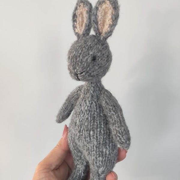 The Rabbit Knitting Pattern - Etsy
