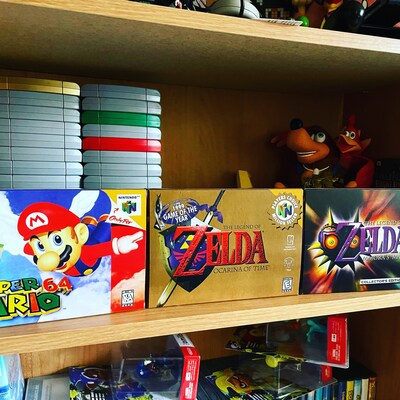 The Legend of Zelda Majora's Mask NTSC Nintendo 64 N64 En Reproduction ...