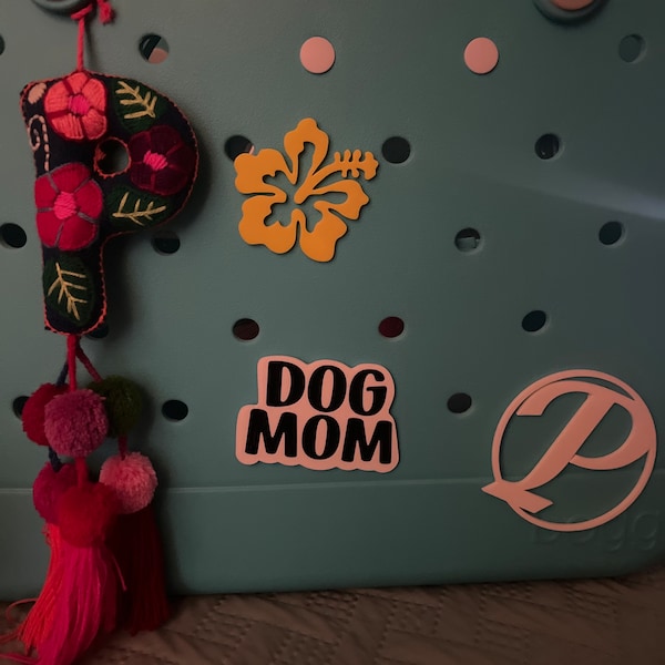 Dog Mom Bogg Bag Button, Dog Bogg Bag Charms, Beach Bag Charm, Bogg Bag ...