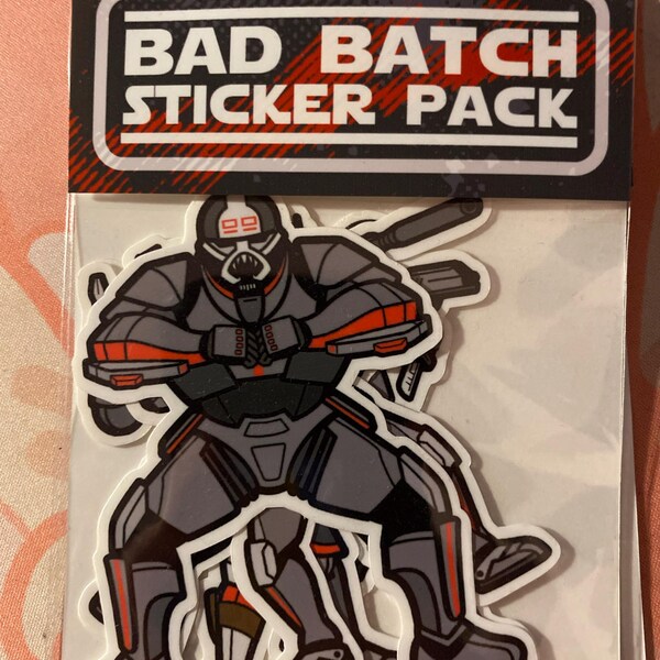 Bad Batch Sticker Pack - Etsy