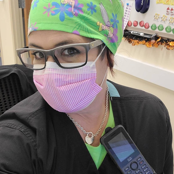 Men's Medical Surgical Scrub Hat Cap Surgeons Style Chemo Hat Red Foxes ...