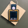 Aldi Key Fob, Aldi, Keychain, Aldi Quarter Keeper, Birthday Gift ...